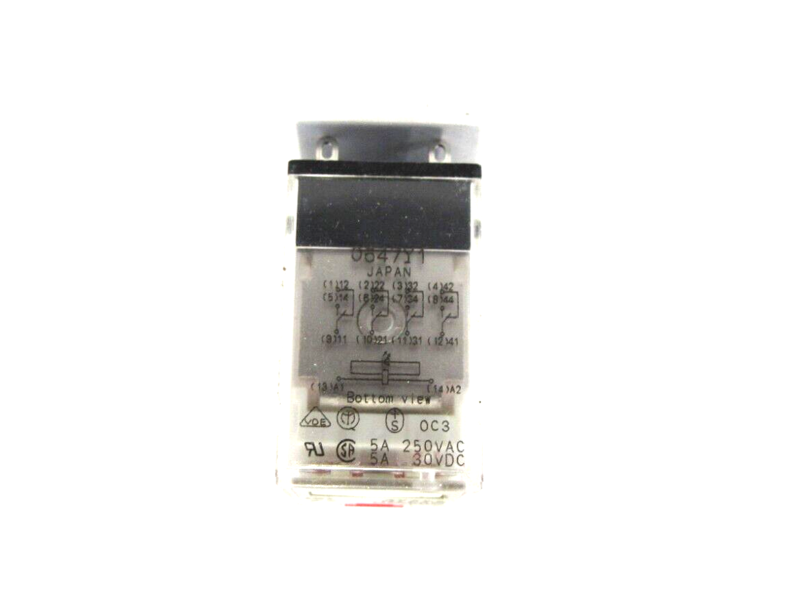 LOT OF 5 NEW OMRON MY4IN RELAYS - SB Industrial Supply, Inc.