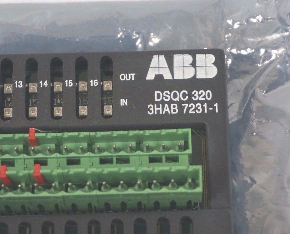 NEW ABB DSQC-320 I/O MODULE 3HAB 7231-1 , DSQC320 , 3HAB 7231-1/02 - SB ...