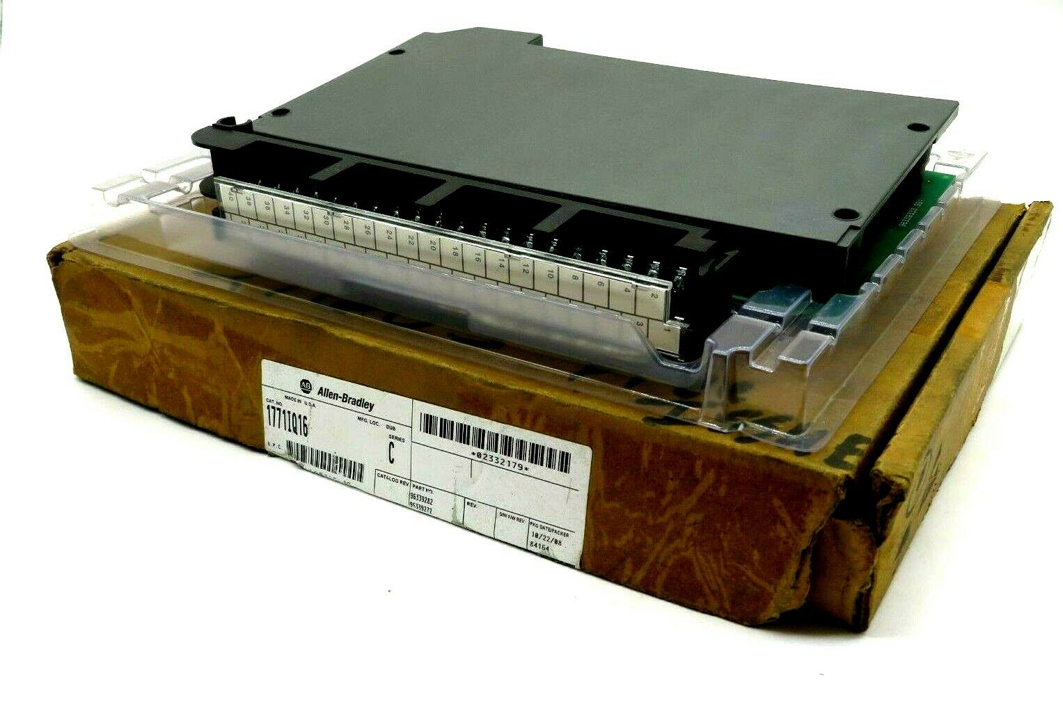 NEW ALLEN BRADLEY 1771-IQ16 INPUT MODULE SERIES C 1771IQ16 - SB ...