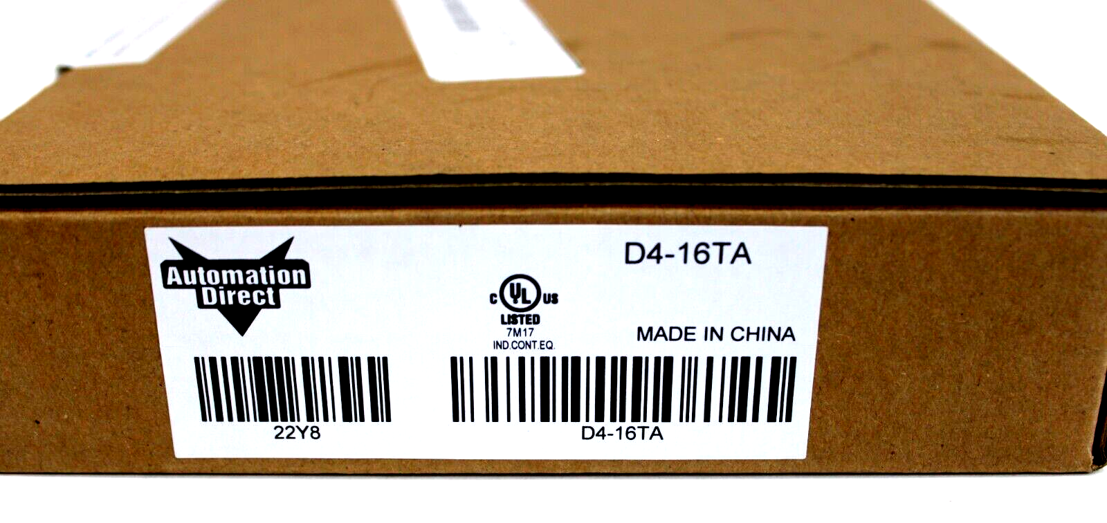 NEW AUTOMATION DIRECT D4-16TA OUTPUT MODULE 110-220VAC D416TA - SB Industrial Supply, Inc.