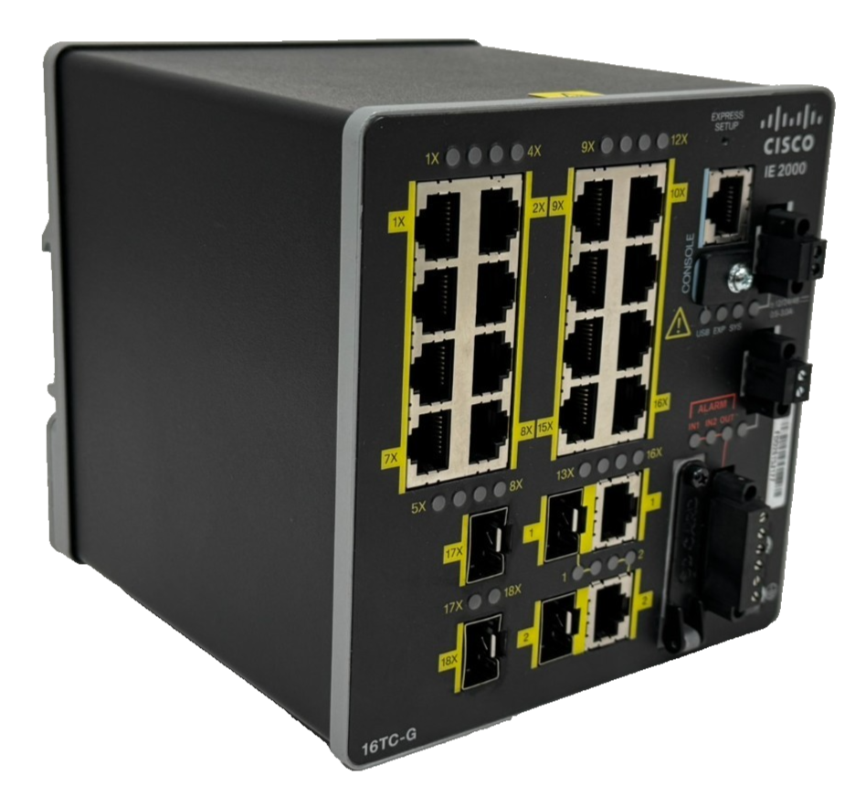 NEW CISCO IE-2000-16TC-G-N V01 ETHERNET SWITCH IE 2000 - SB Industrial ...