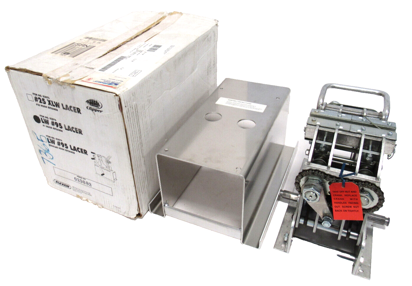 NEW CLIPPER FLEXCO 03076 LACER LW#95 #1 HOOK RETAINER - SB Industrial ...