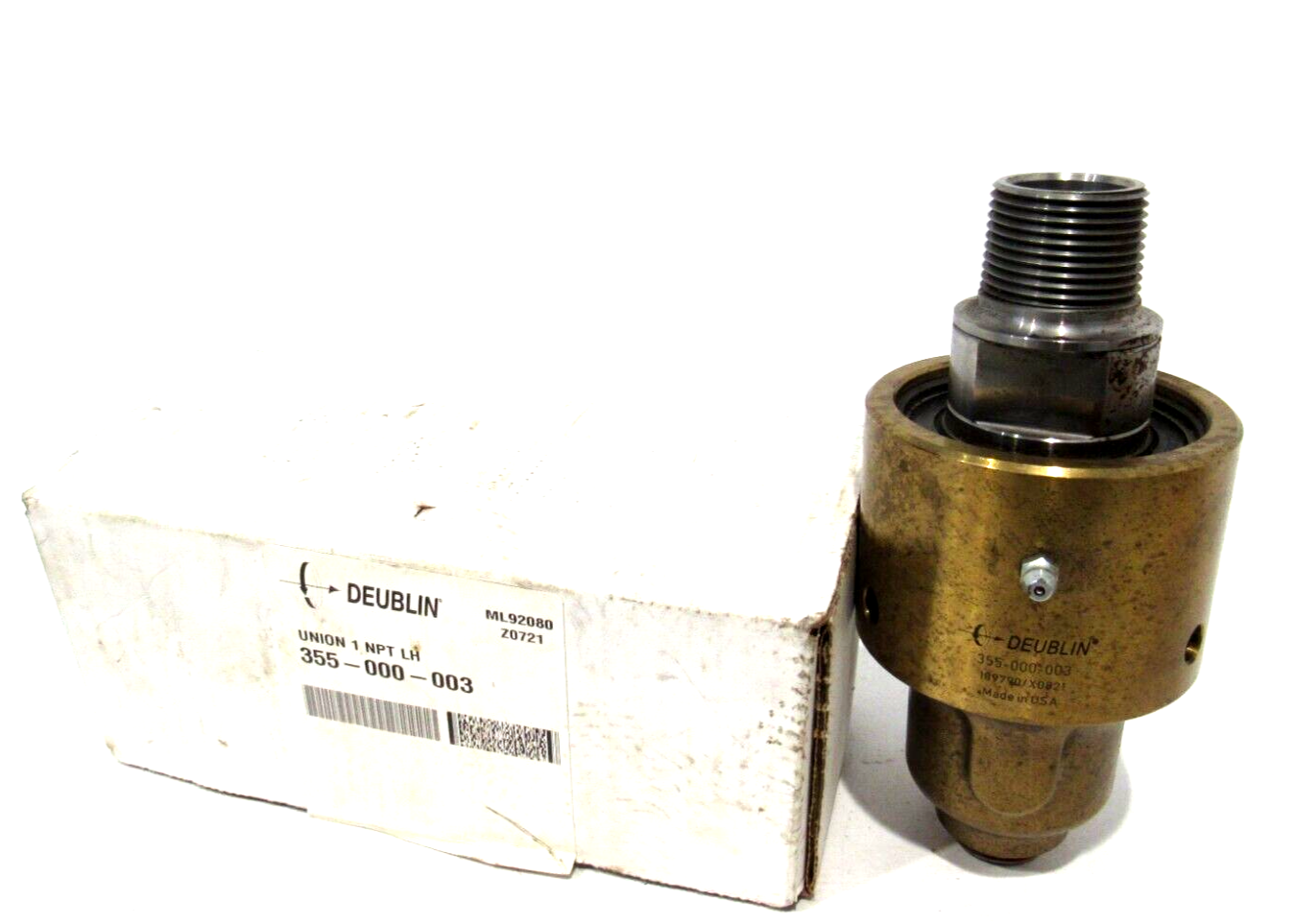 NEW DEUBLIN 355-000-003 UNION 1 NPT LH 355000003 - SB Industrial Supply ...