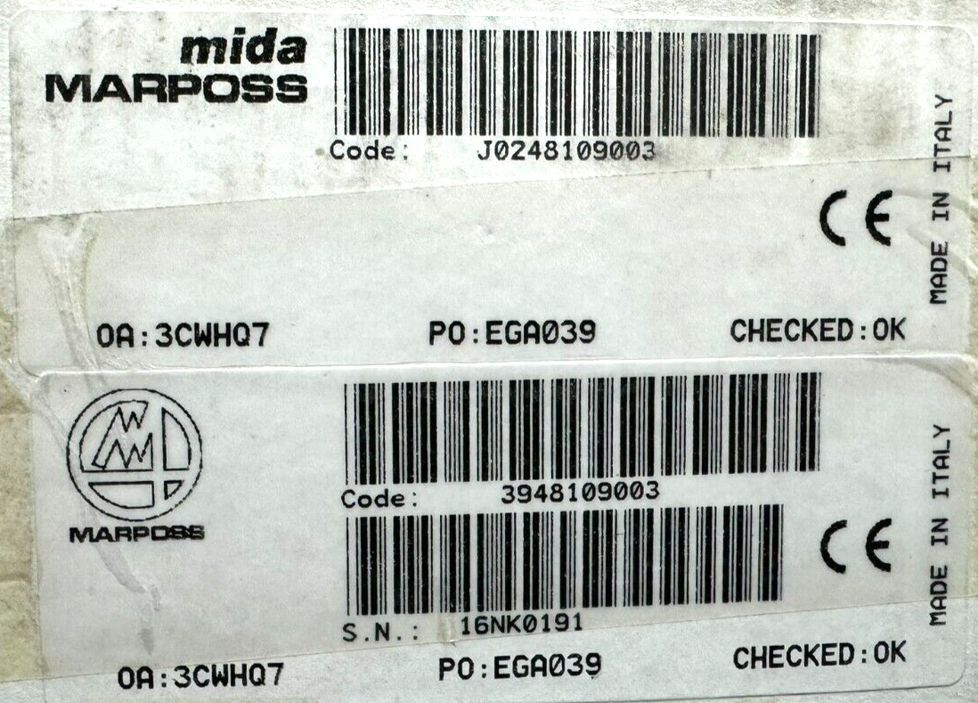 NEW DMG MORI / MARPOSS E70635B02 TOOL PRESETTER 0248109000 3948109003 ...