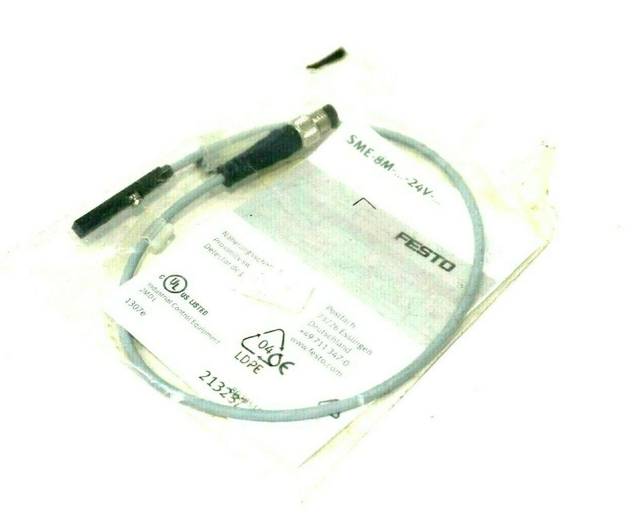 NEW FESTO SME-8M-24V PROXIMITY SENSOR SME8M24V - SB Industrial Supply, Inc.