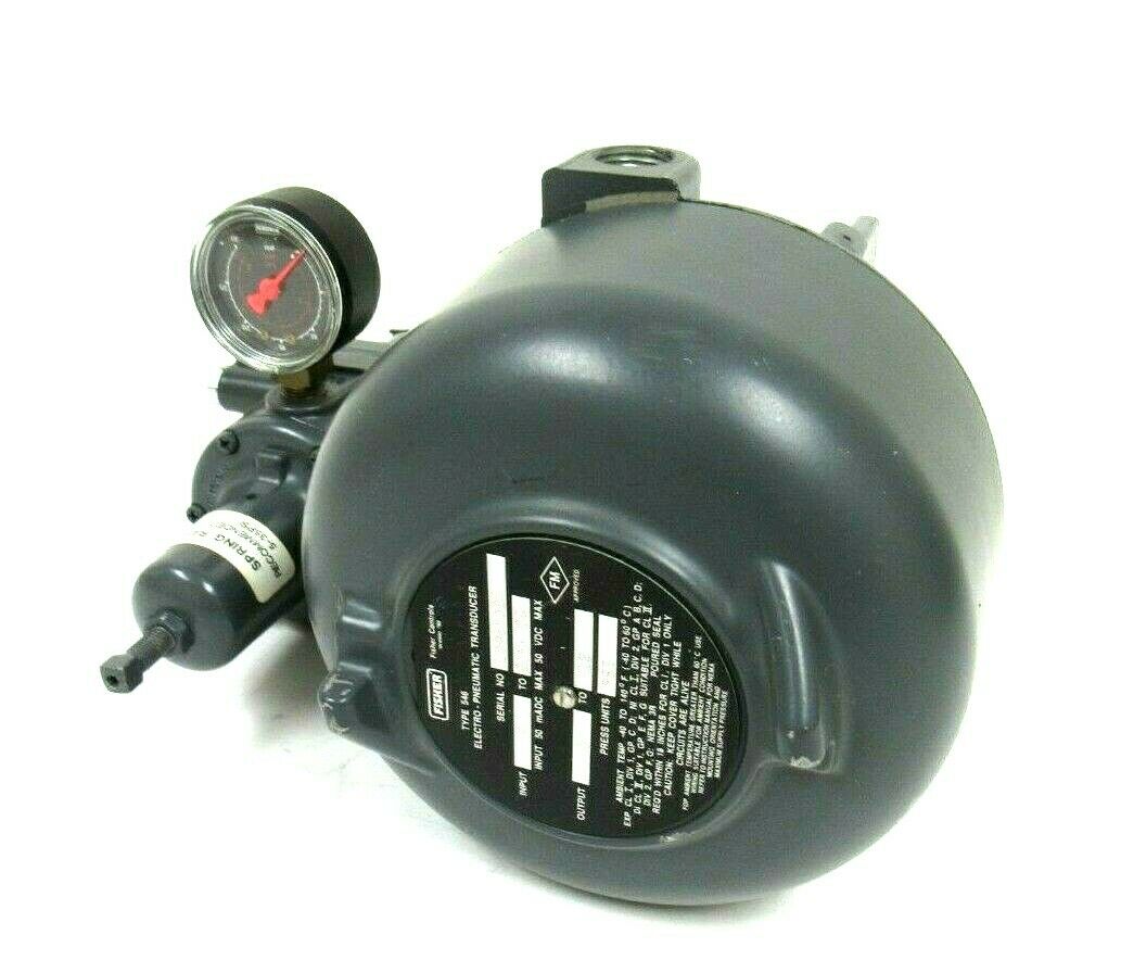 NEW FISHER CONTROLS 546 ELECTRO PNEUMATIC TRANSDUCER - SB Industrial ...