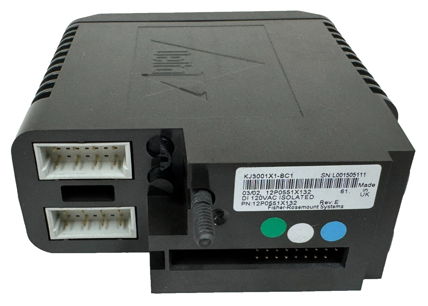 NEW FISHER-ROSEMOUNT KJ3001X1-BC1 DISCRETE INPUT 120V ISO. 12P0551X132 ...