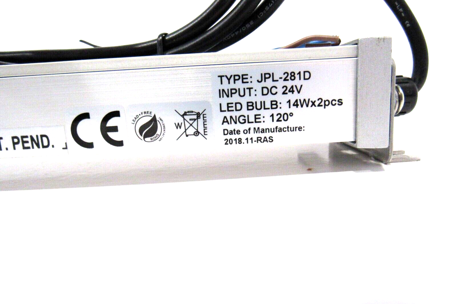 NEW JARRER USA JPL-281D LED LIGHT JPL281D - SB Industrial Supply, Inc.