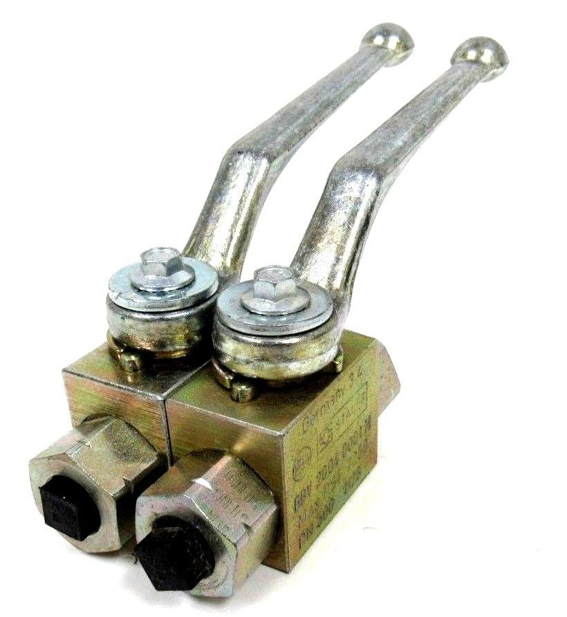 NEW LOT OF 2 STAUFF BBV-2004-0001M BALL VALVE BBV20040001M 500-1128 ...