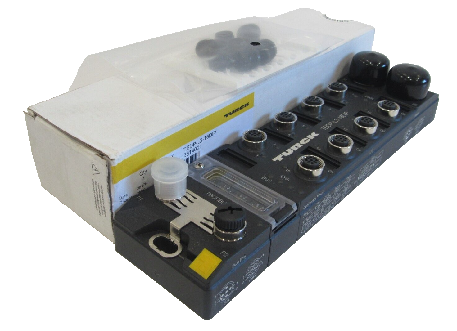 NEW TURCK TBDP-L2-16DIP FIELDBUS I/O MODULE TBDPL216DIP - SB Industrial ...