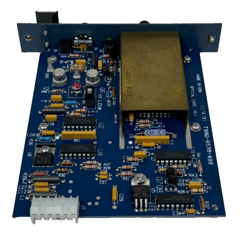 NEW WEED INSTRUMENTS 7880-6538-498 OPTICAL CARD EOTec 6E10 - SB ...