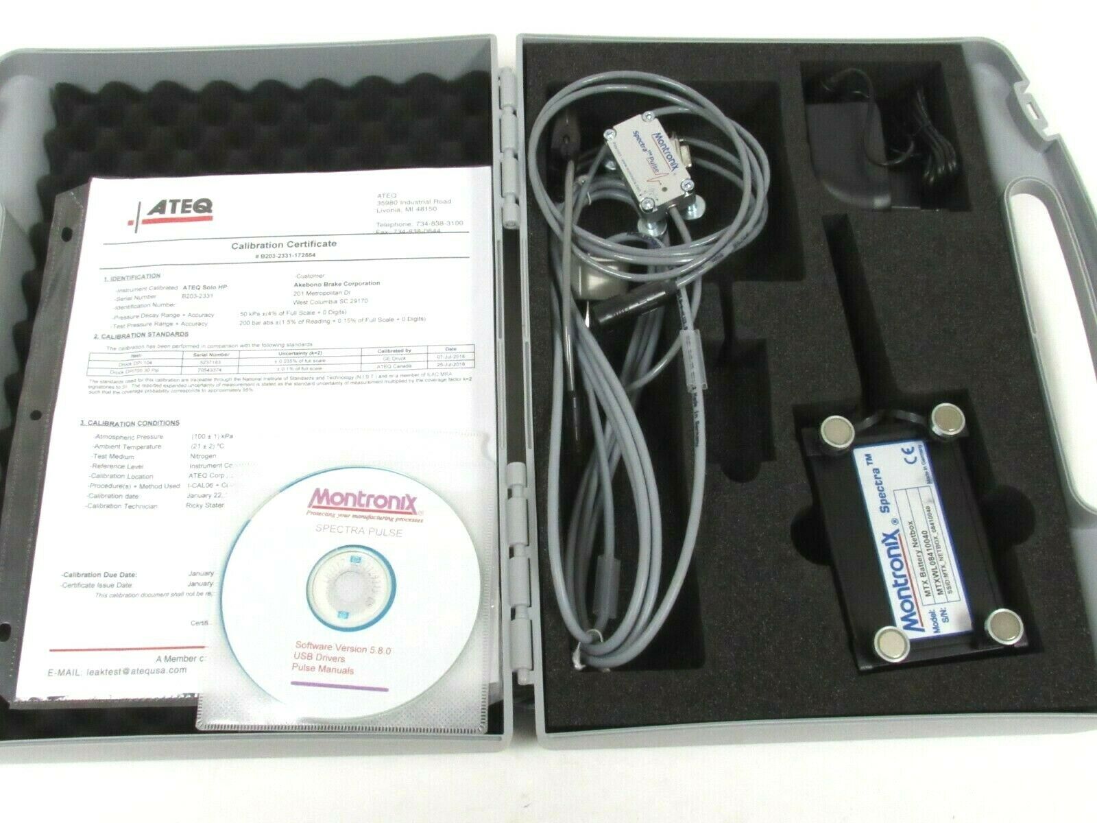 REFURBISHED MONTRONIX MTX BATTERY NETBOX SPECTRA PULSE - SB Industrial ...