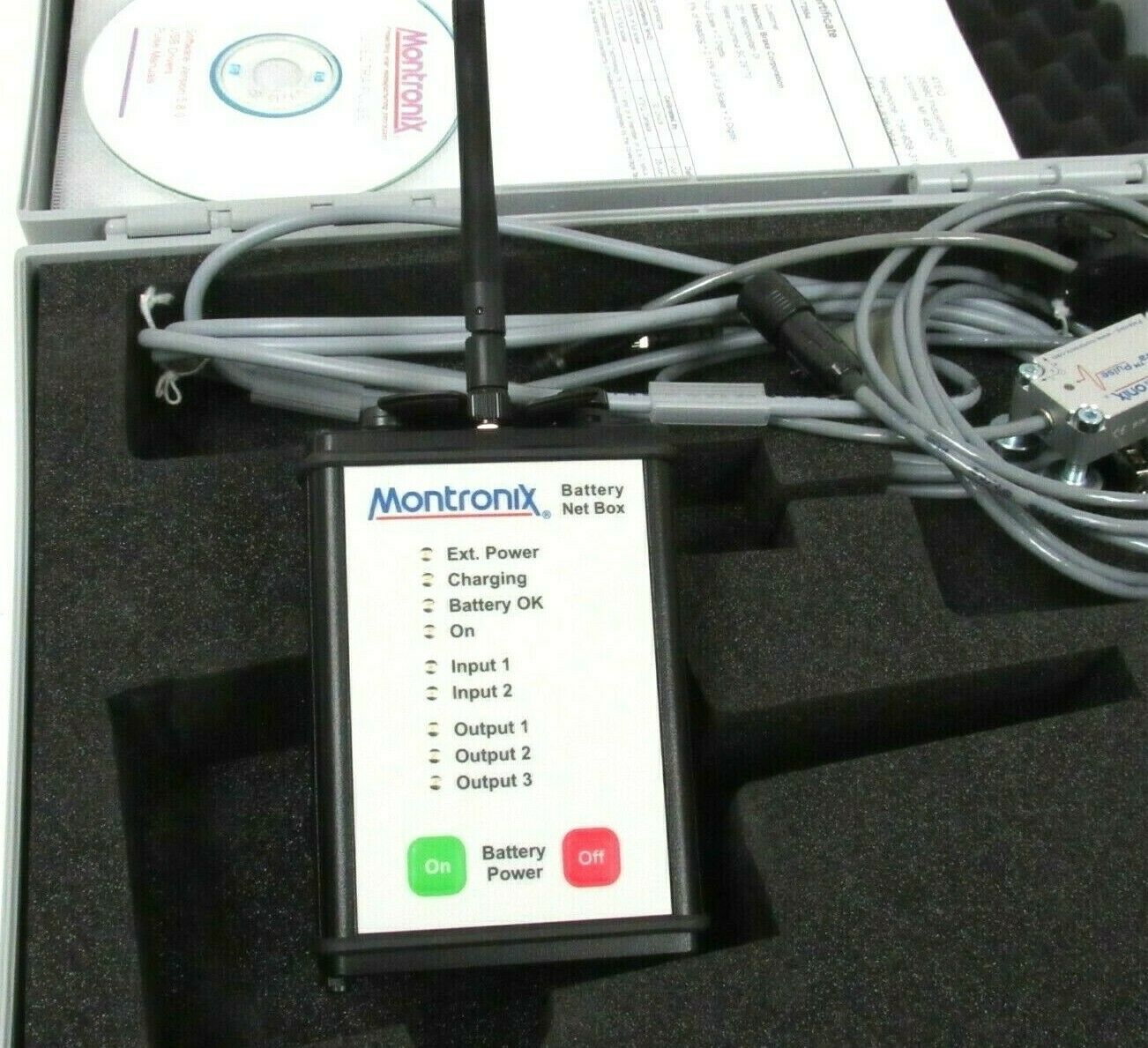 REFURBISHED MONTRONIX MTX BATTERY NETBOX SPECTRA PULSE - SB Industrial ...