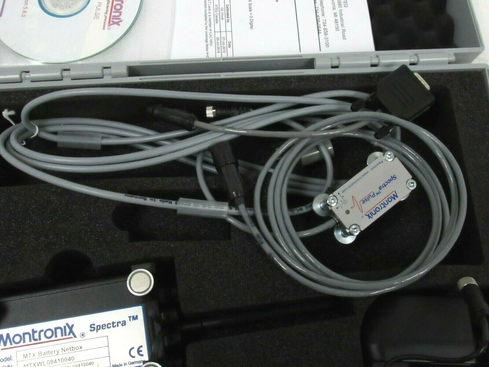 REFURBISHED MONTRONIX MTX BATTERY NETBOX SPECTRA PULSE - SB Industrial ...