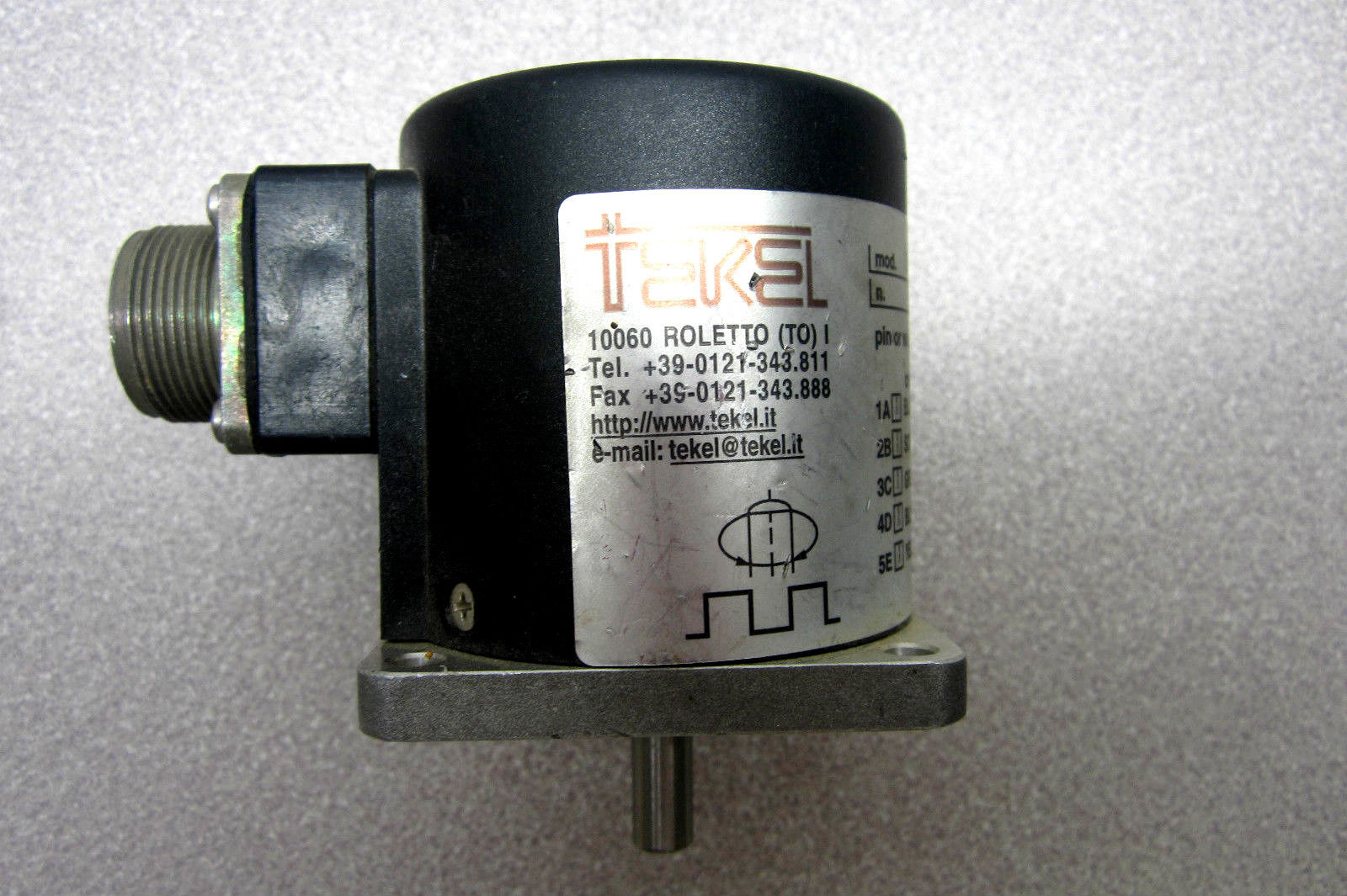 USED TEKEL TK 462.FA.50.12.S.8.L.PPI.DP ENCODER TK462FA5012S8LPP1DP ...