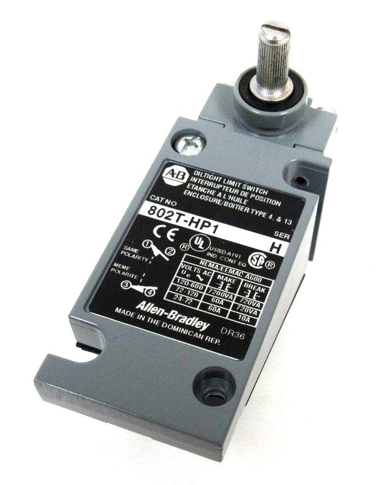 USED ALLEN BRADLEY 802T-HP1 LIMIT SWITCH 802THP1 SER H - SB Industrial ...