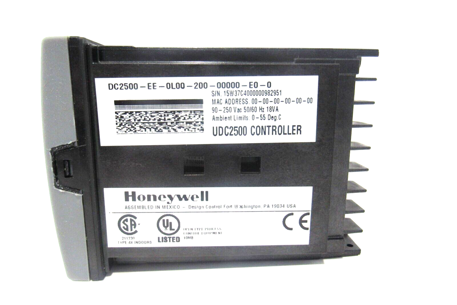 USED HONEYWELL DC2500-EE-0L00-200-00000-E0-0 CONTROLLER UDC2500 - SB ...