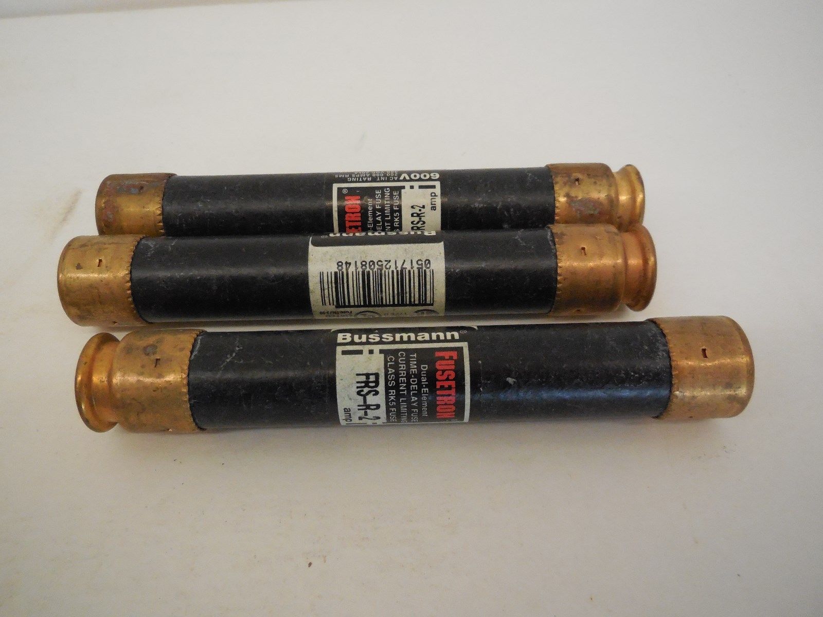 3 NEW FUSETRON FRS-R-2 FUSES FRSR2 - SB Industrial Supply, Inc.