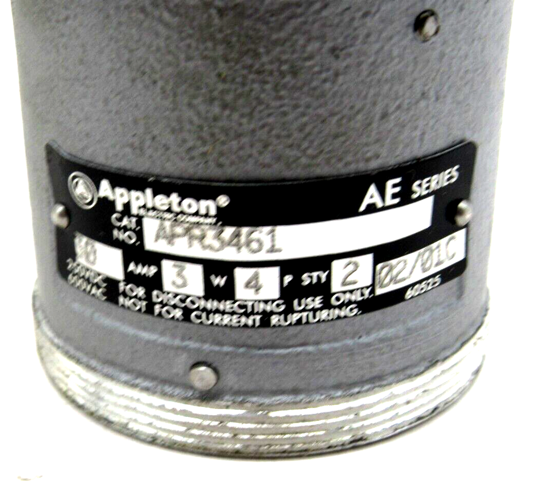 NEW APPLETON APR3461 CONNECTOR BODY AE SERIES - SB Industrial Supply, Inc.