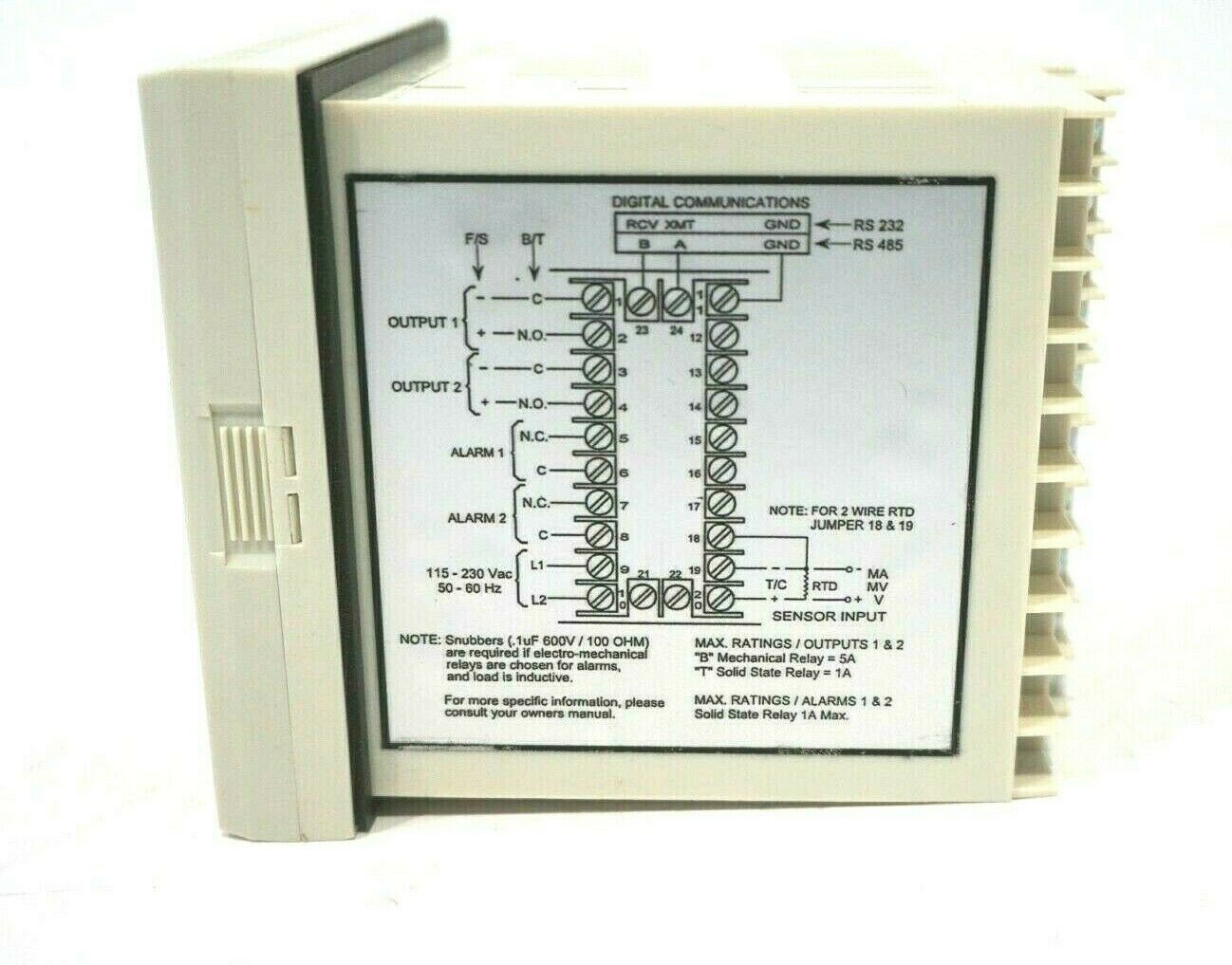 NEW ATHENA 25-JF-S-0-B-B-0-00-BX TEMPERATURE CONTROLLER 25JFS0BB000BX ...