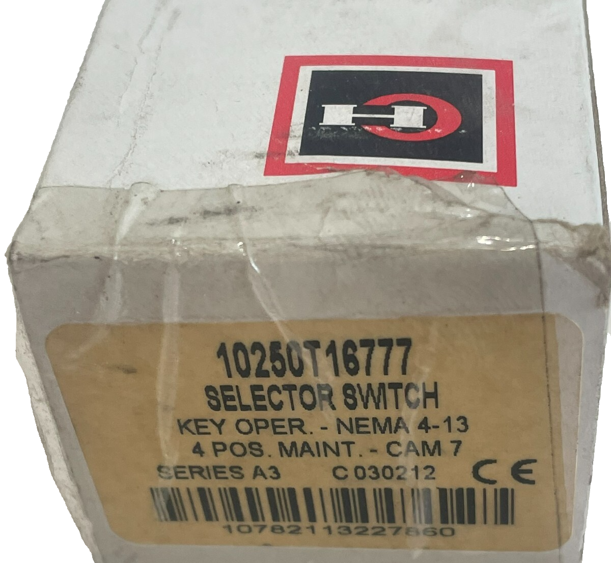 NEW CUTLER HAMMER 10250T16777 SELSECTOR SWITCH W/KEY - SB Industrial ...