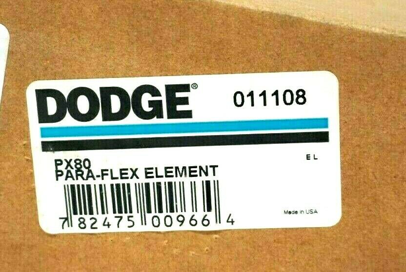NEW DODGE 011108 PARA-FLEX ELEMENT PX80 - SB Industrial Supply, Inc.