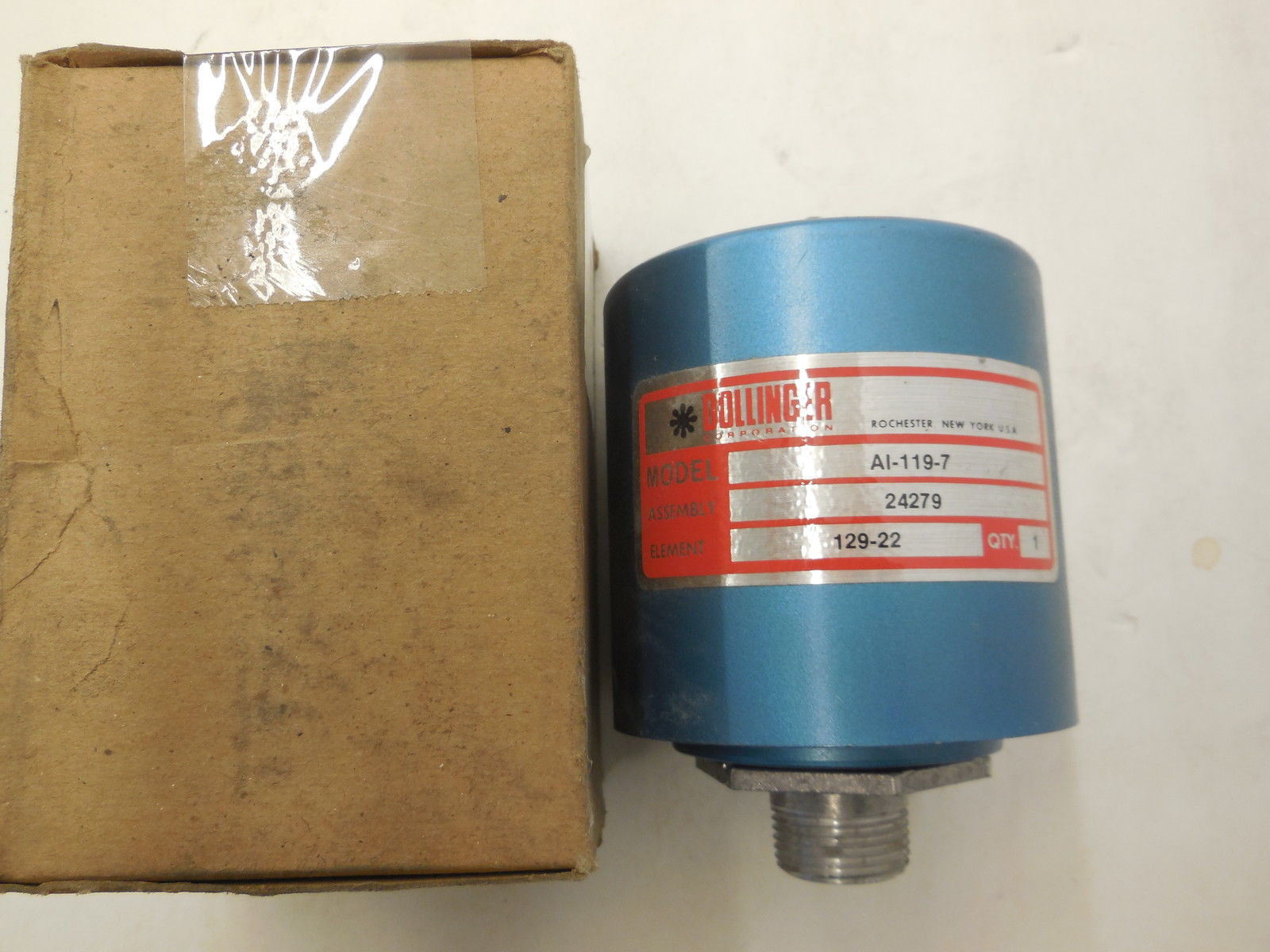 NEW DOLLINGER AI-119-7 FILTER ASSY. 24279 AI1197 - SB Industrial Supply ...