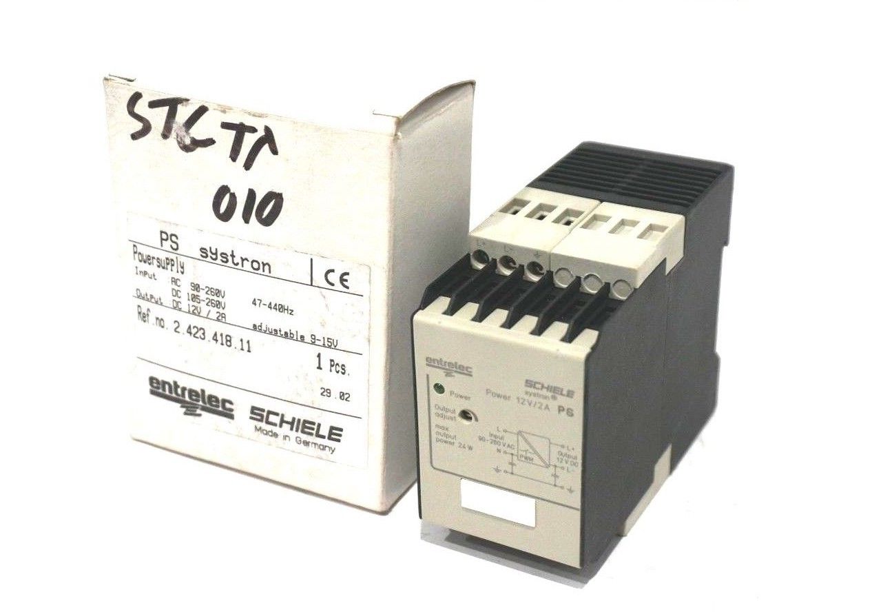 NEW ENTRELEC PS-SYSTRON POWER SUPPLY PSSYSTRON - SB Industrial Supply, Inc.