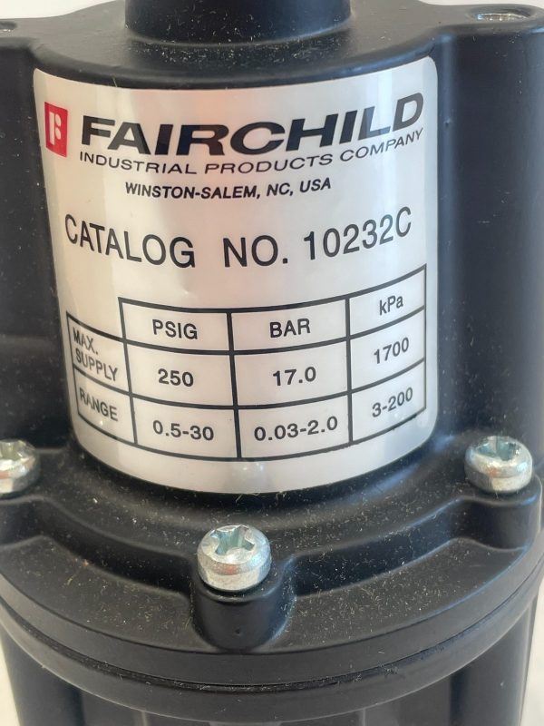 NEW FAIRCHILD 10232C PNEUMATIC REGULATOR - SB Industrial Supply, Inc.