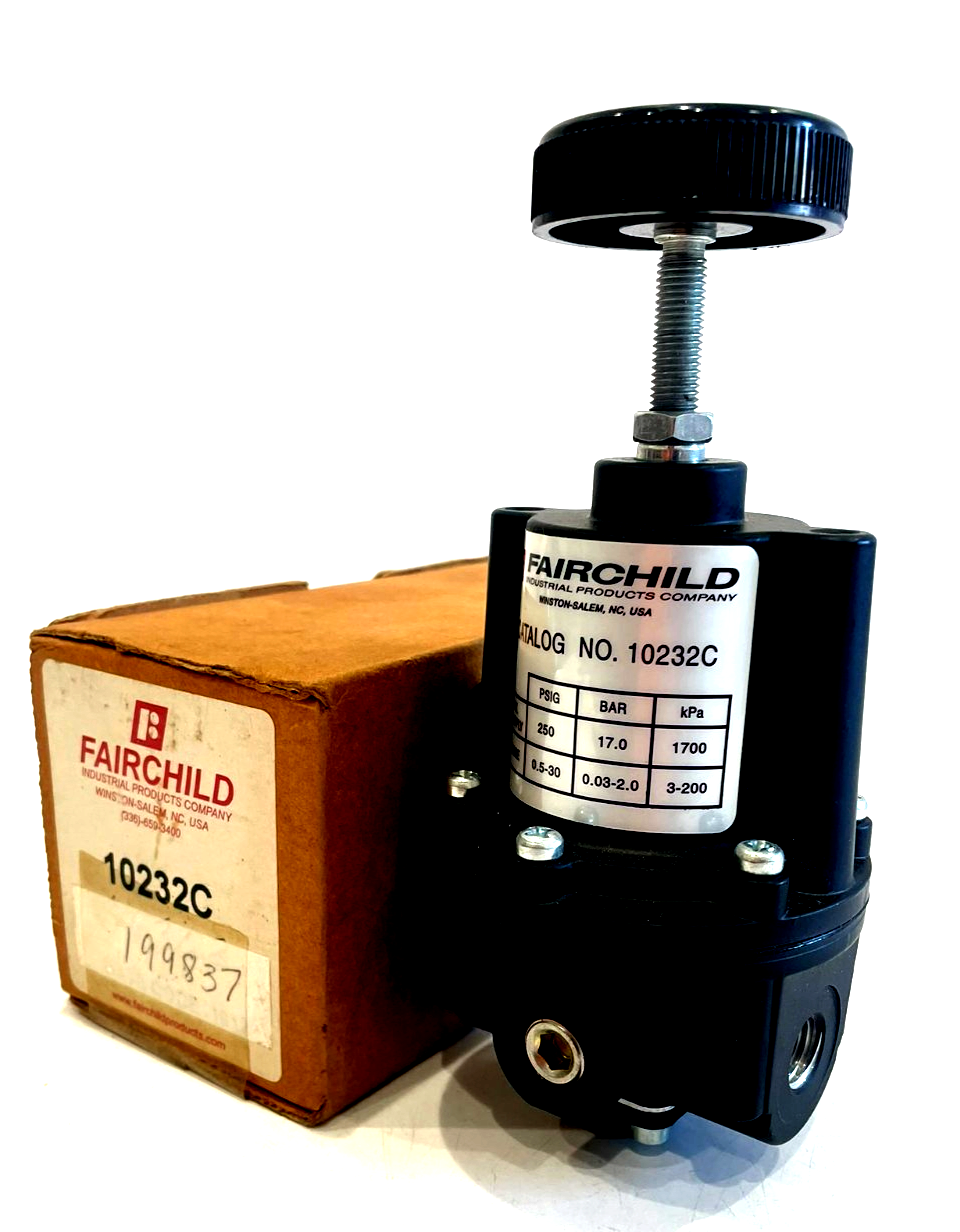 NEW FAIRCHILD 10232C PNEUMATIC REGULATOR - SB Industrial Supply, Inc.