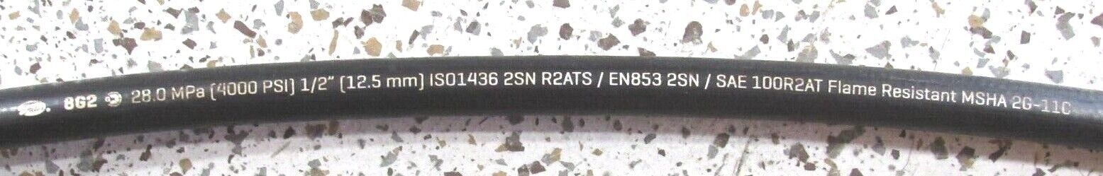 NEW GATES EN853-2SN HYDRAULIC HOSE 264FT 1/2"ID ISO1436-2SN-R2ATS SAE ...