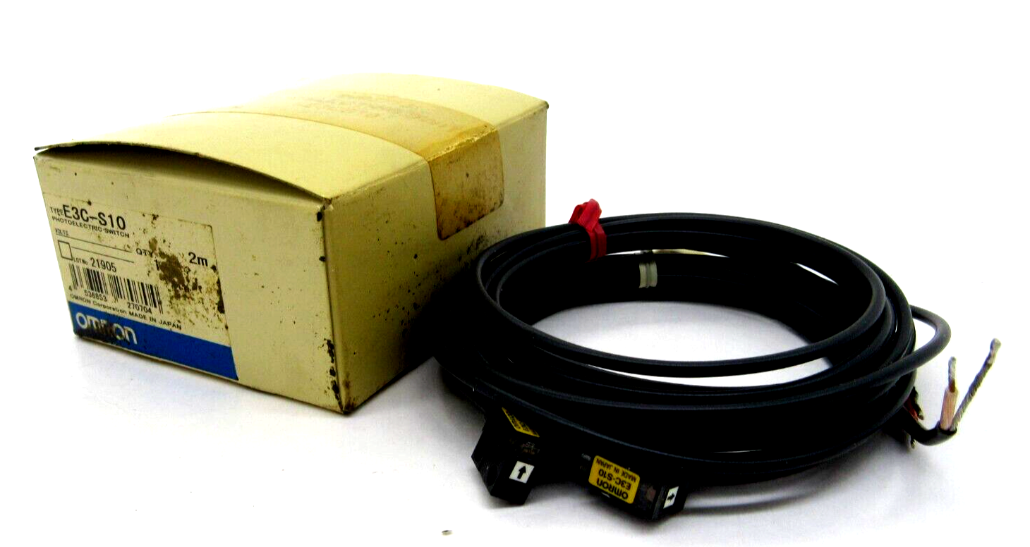 NEW OMRON E3C-S10 PHOTOELECTRIC SWITCH E3CS10 - SB Industrial Supply, Inc.