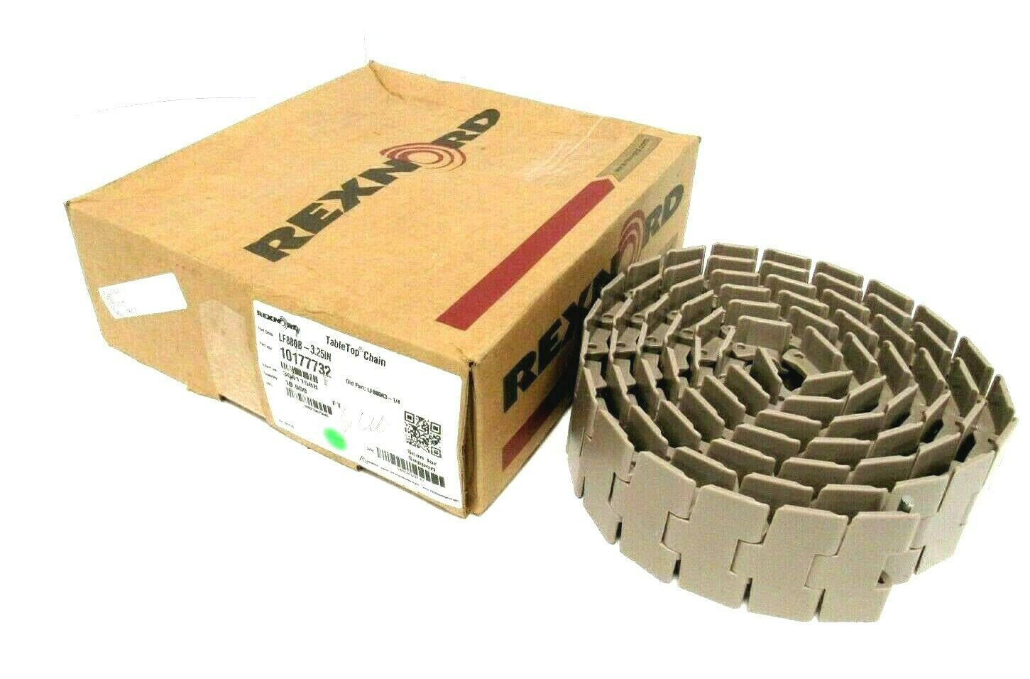 NEW REXNORD 10177732 TABLETOP CHAIN LF880B-3.25IN - SB Industrial ...