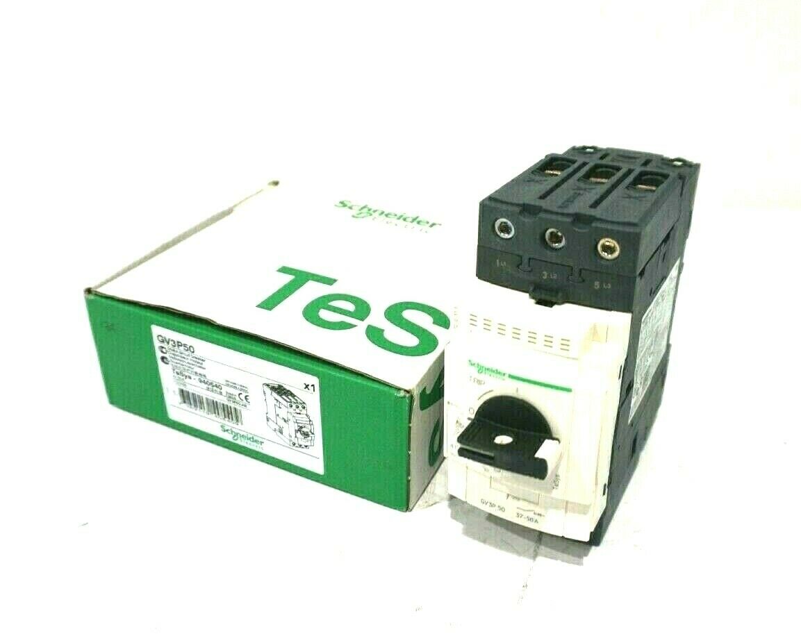 NEW SCHNEIDER ELECTRIC GV3P50 CIRCUIT BREAKER - SB Industrial Supply, Inc.