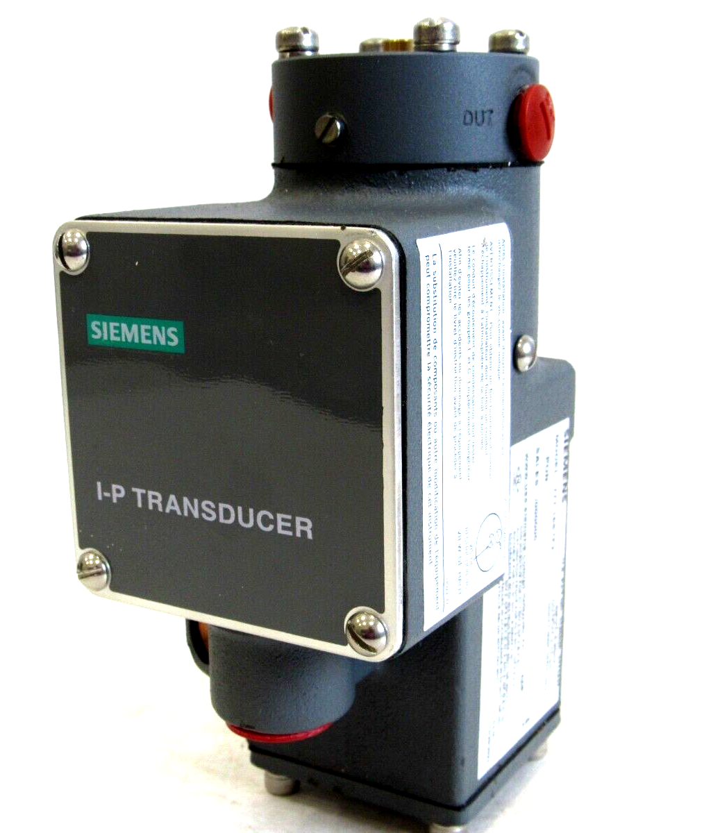 NEW SIEMENS 771-16STF2 I-P TRANSDUCER 77116STF2 - SB Industrial Supply ...