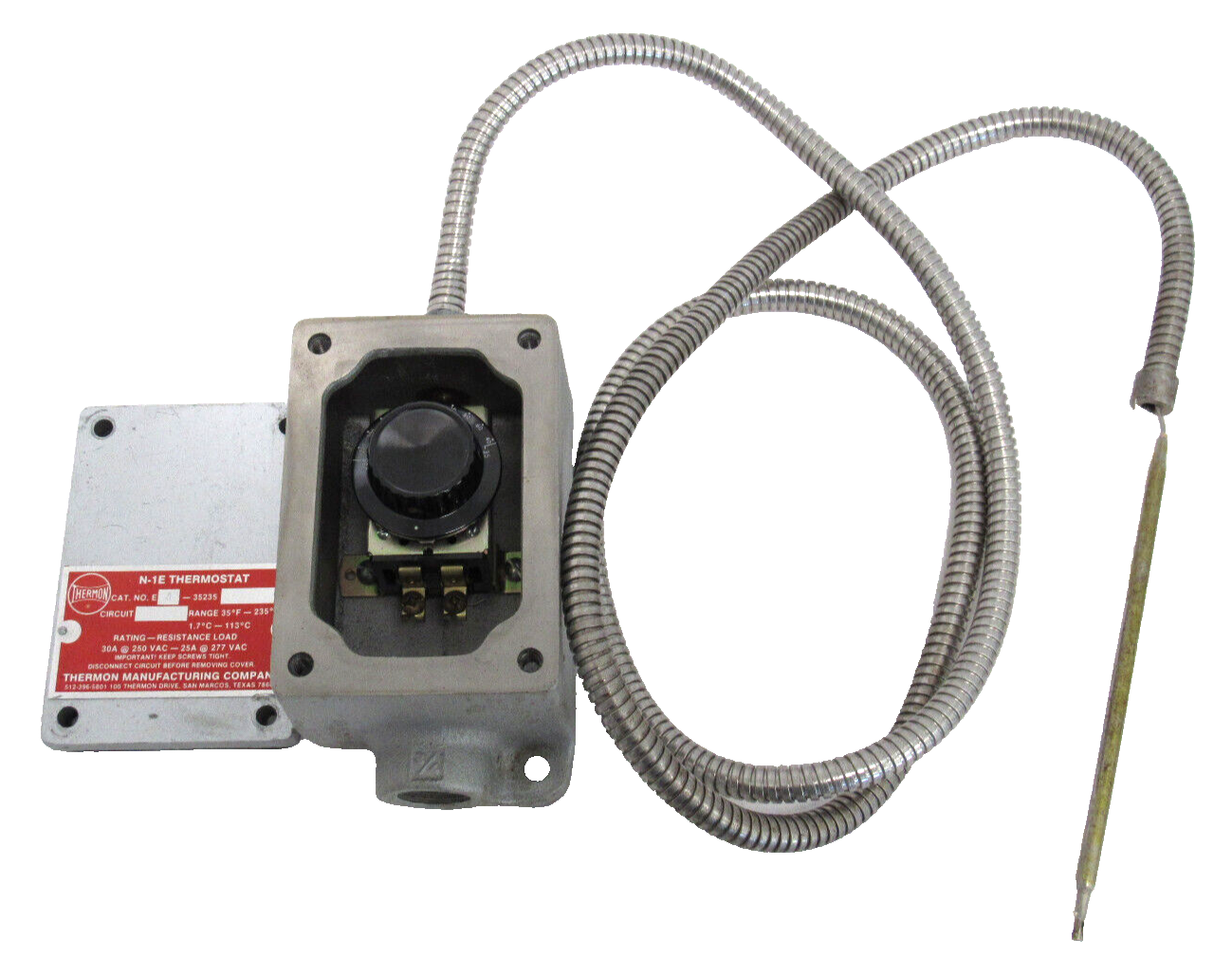 NEW THERMON N-1E THERMOSTAT E4-35235 N1E - SB Industrial Supply, Inc.