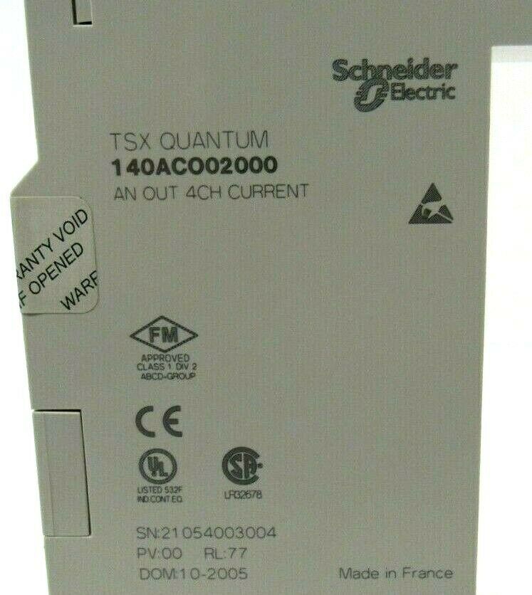 USED SCHNEIDER ELECTRIC 140ACO02000 OUTPUT MODULE - SB Industrial ...