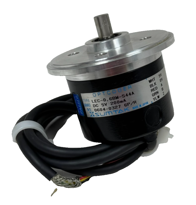 USED SUMTAK CORP. LEC-0.6BM-S44A OPTCODER ENCODER 5VDC 200MA - SB ...
