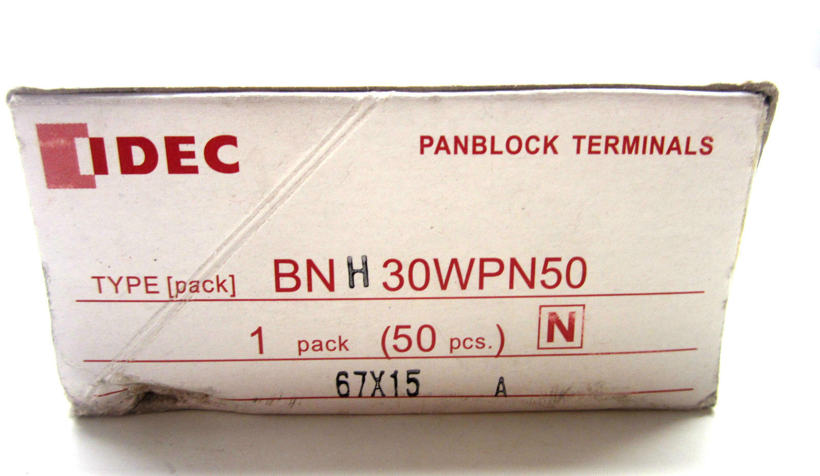 50 New Idec BNH30W Terminal Blocks - SB Industrial Supply, Inc.