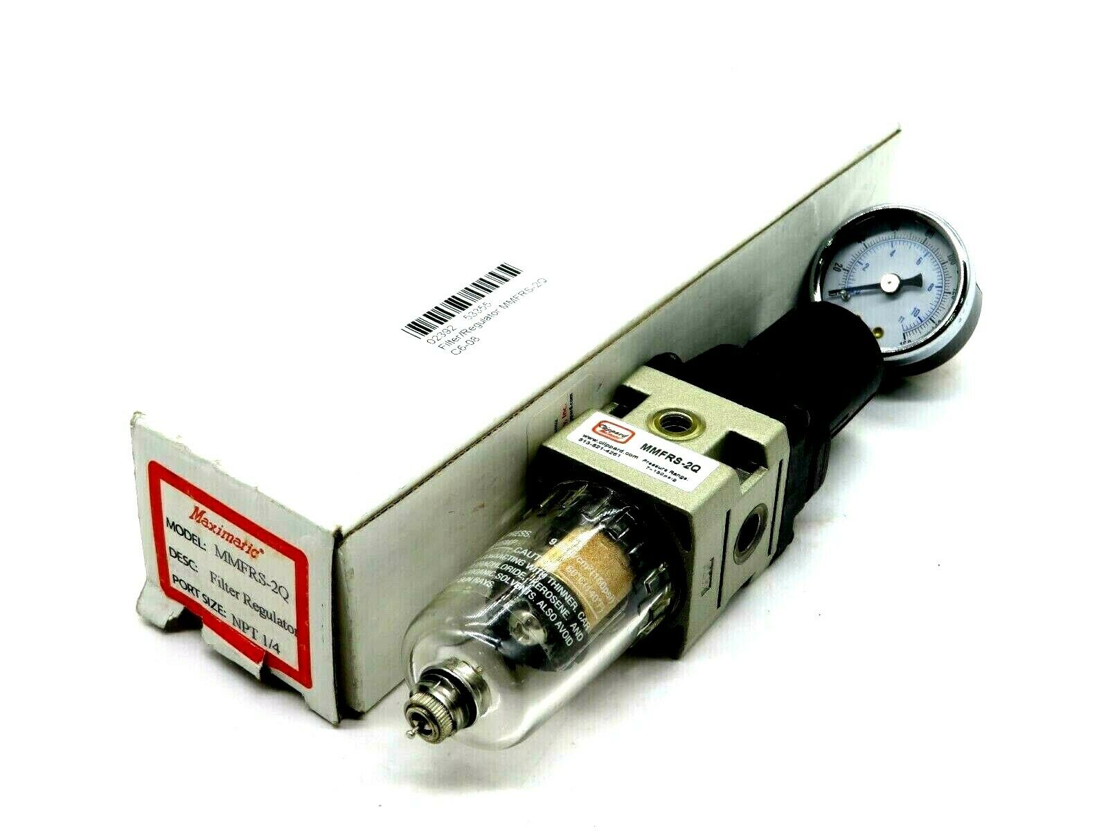 NEW CLIPPARD MMFRS-2Q FILTER-REGULATOR MMFRS2Q - SB Industrial Supply, Inc.