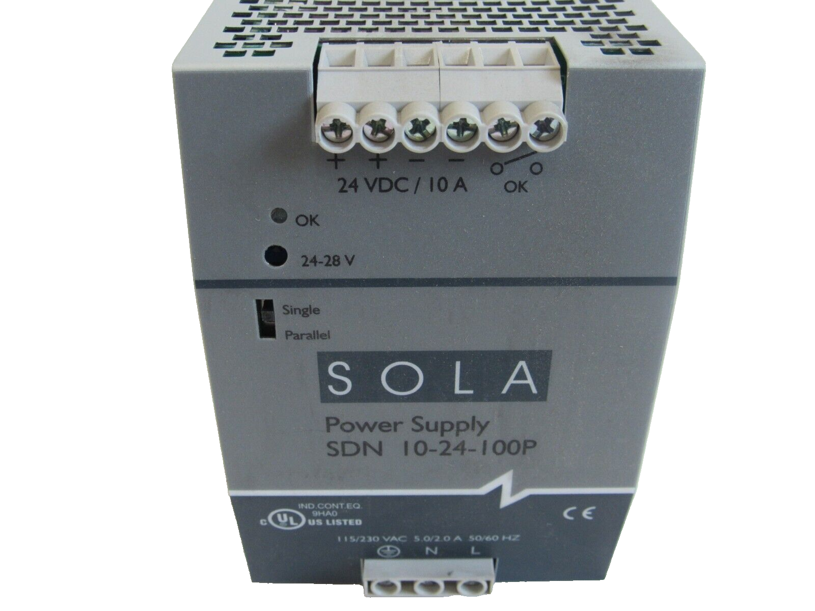NEW EMERSON SOLA HD SDN10-24-100P POWER SUPPLY SDN1024100P - SB ...