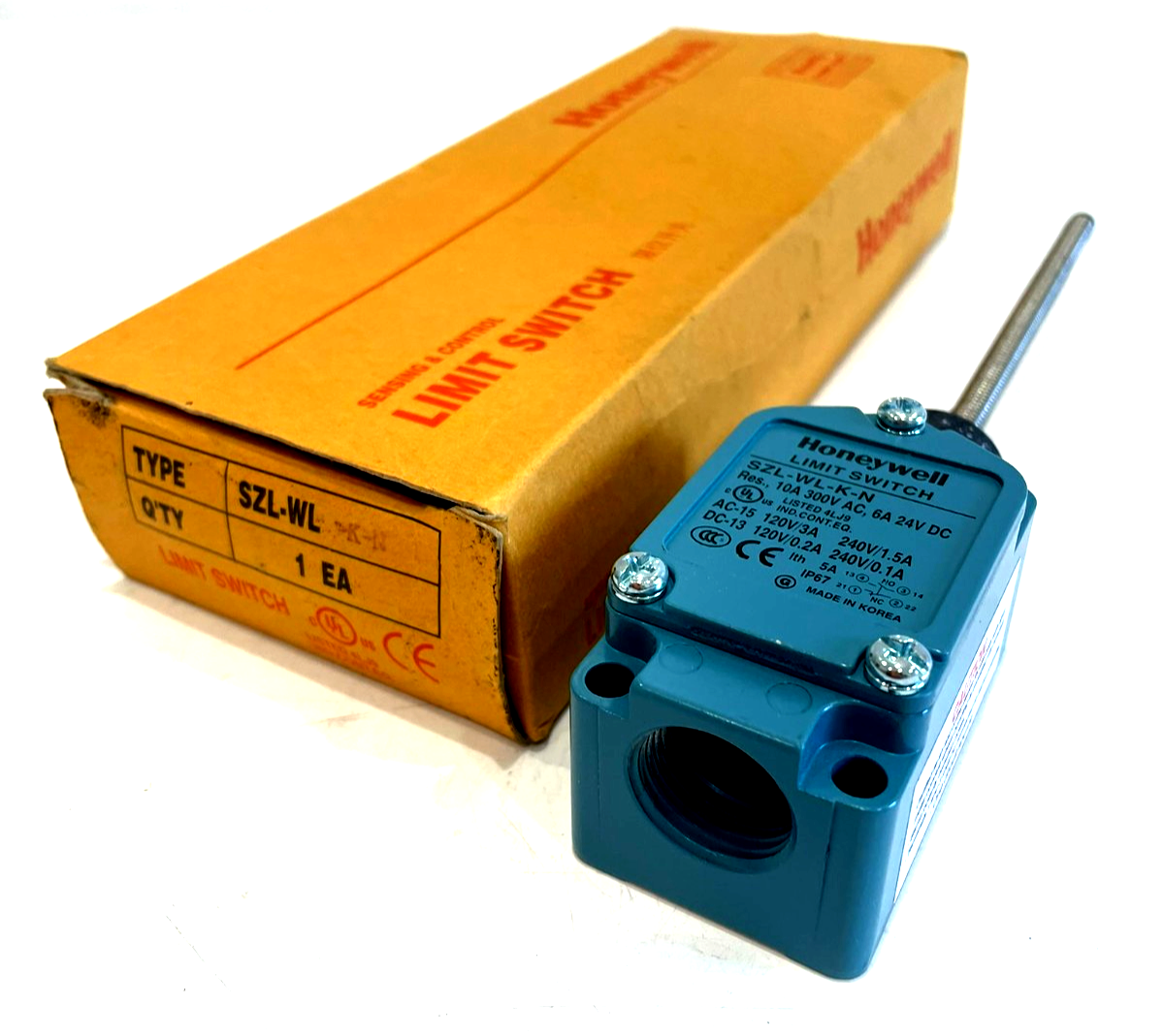 NEW HONEYWELL SZL-WL-K-N LIMIT SWITCH SZLWLKN - SB Industrial Supply, Inc.