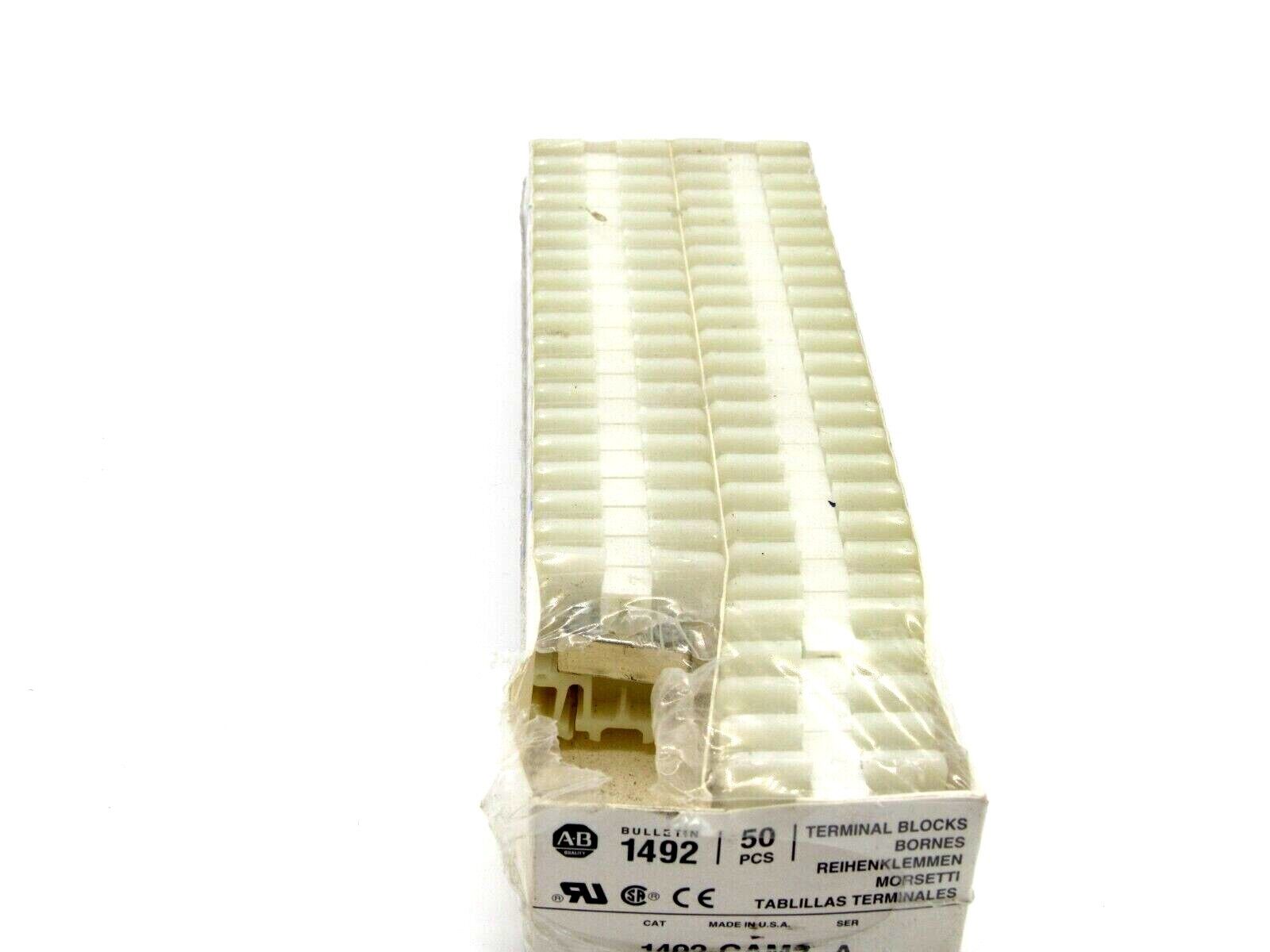 NEW LOT OF 44 ALLEN BRADLEY 1492-CAM2 TERMINAL BLOCK SERIES A 1492CAM2 ...