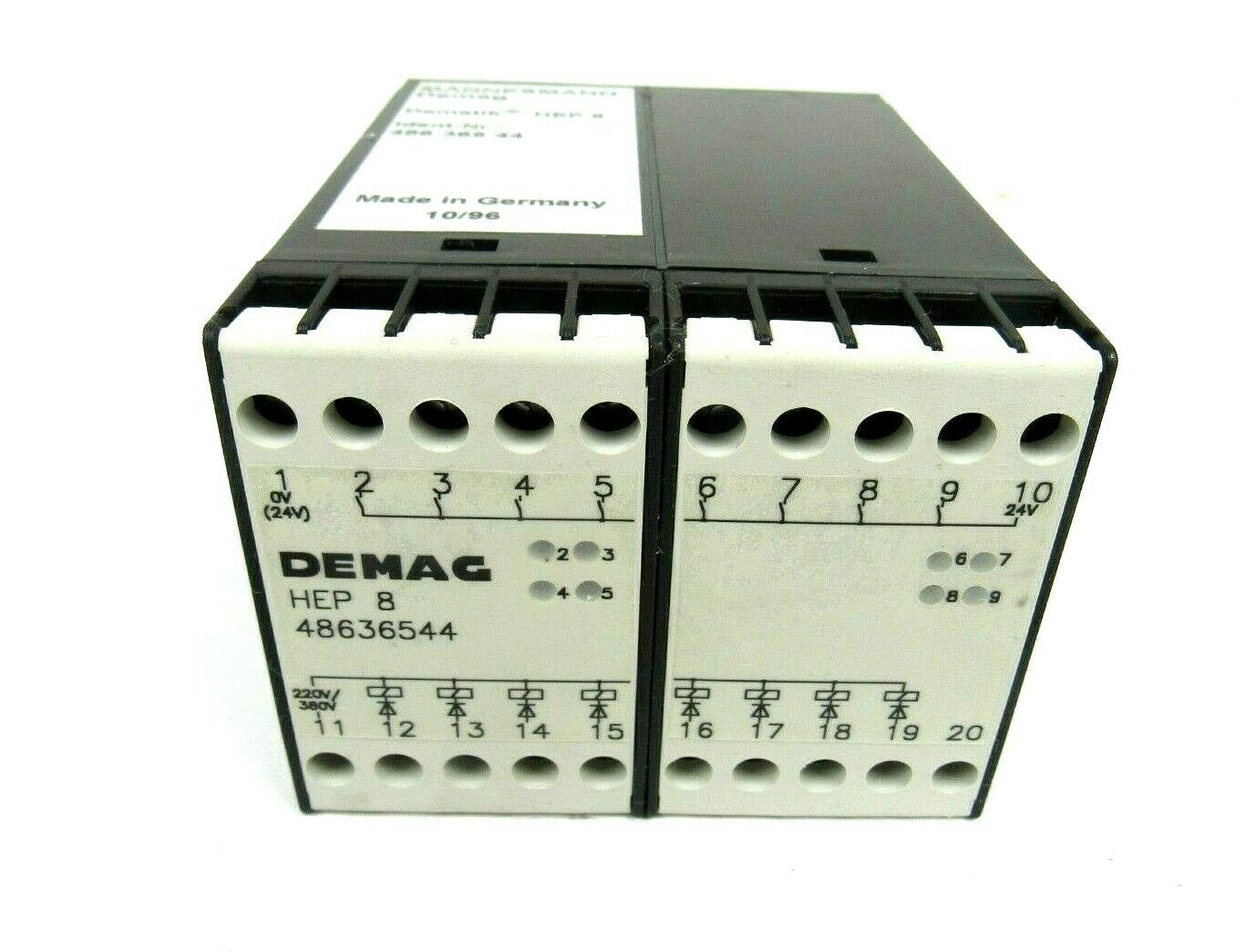 NEW MANNESMANN DEMAG 486-365-44 CONTACTOR 290/45107869 48636544 - SB ...