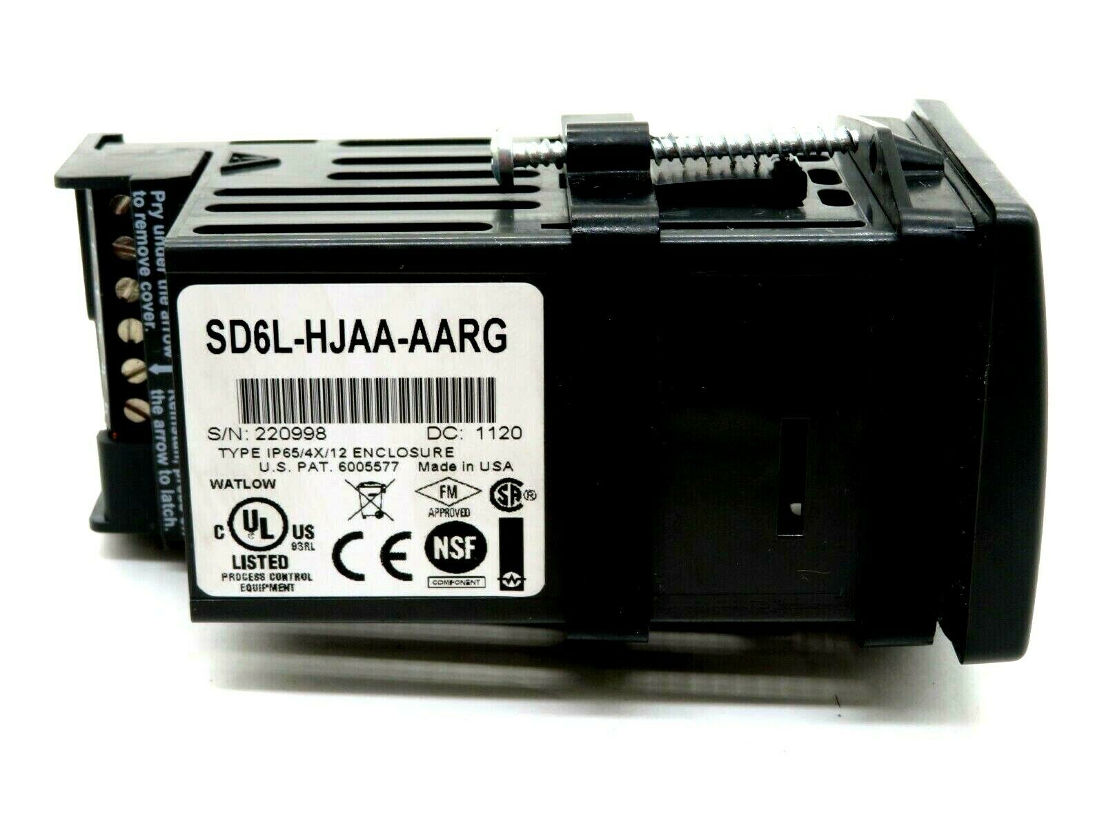 NEW WATLOW SD6L-HJAA-AARG TEMPERATURE CONTROL SD LIMIT SD6LHJAAAARG ...