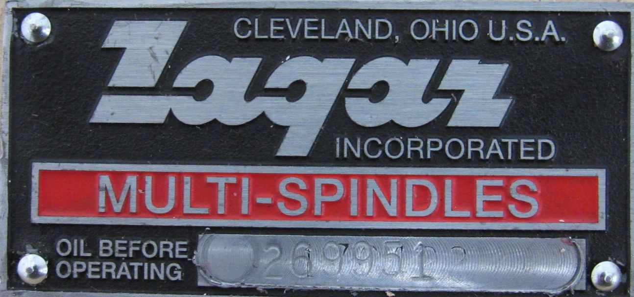 NEW ZAGAR 708-1218 MULTI-SPINDLES TAPPING HEAD 269951 7081218 - SB ...