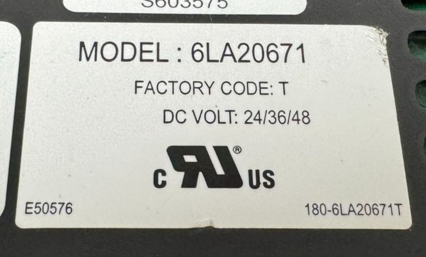 USED ENERSYS 6LA20671 POWER SUPPLY 24/36/48VDC 3PH - SB Industrial ...