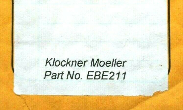 USED KLOCKNER MOELLER EBE-211 TIMER MODULE EBE211 - SB Industrial Supply, Inc.