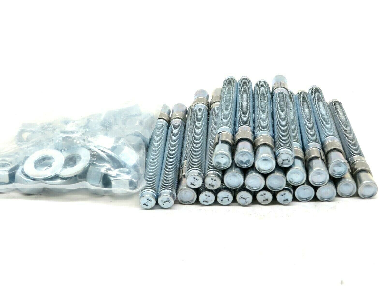 5-1/2 Galvanized Red Head 1/2-in X 3-3/4-in Concrete Wedge Anchors ( 10 ...