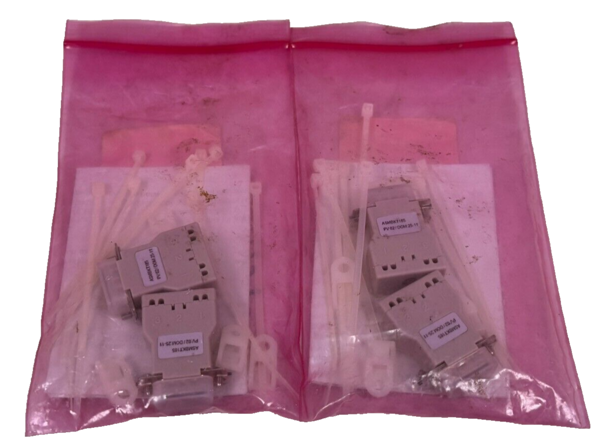 LOT OF 2 NEW SCHNEIDER ELECTRIC AS-MBKT-185 MODBUS PLUS TERMINAL ...